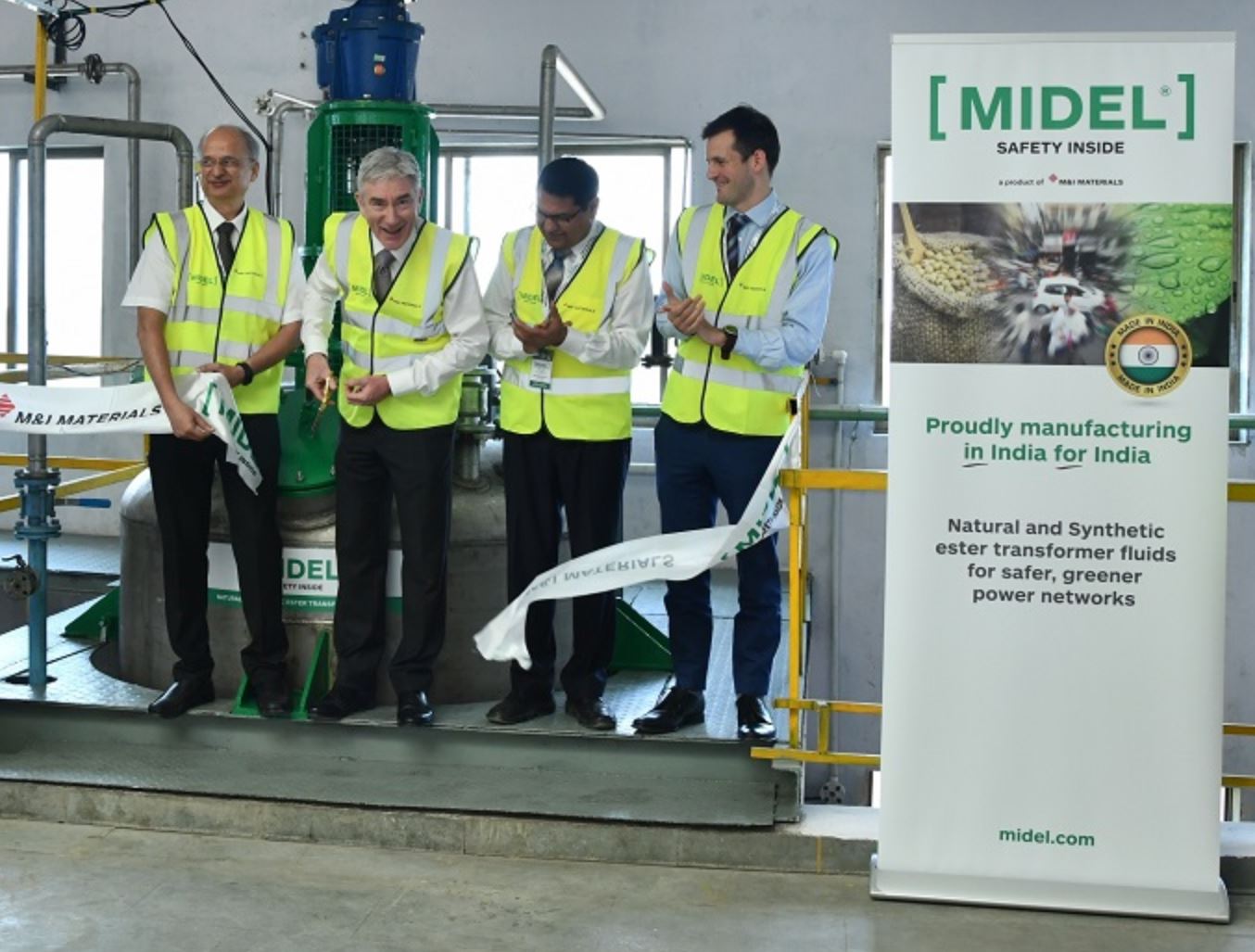 M&I Materials opens ester transformer fluid manufacturing plant in ...