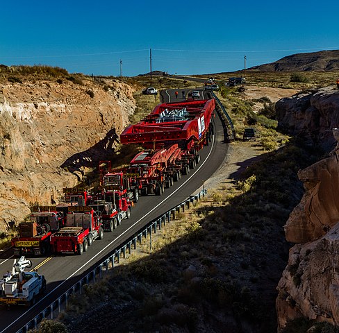 175 tonne transformer being transported to Gerus substation - Power ...