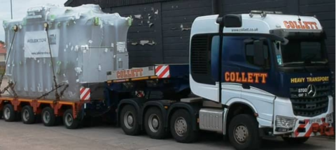 Collett transport 68 Tonne transformer from Slovenia to U.K - Power ...